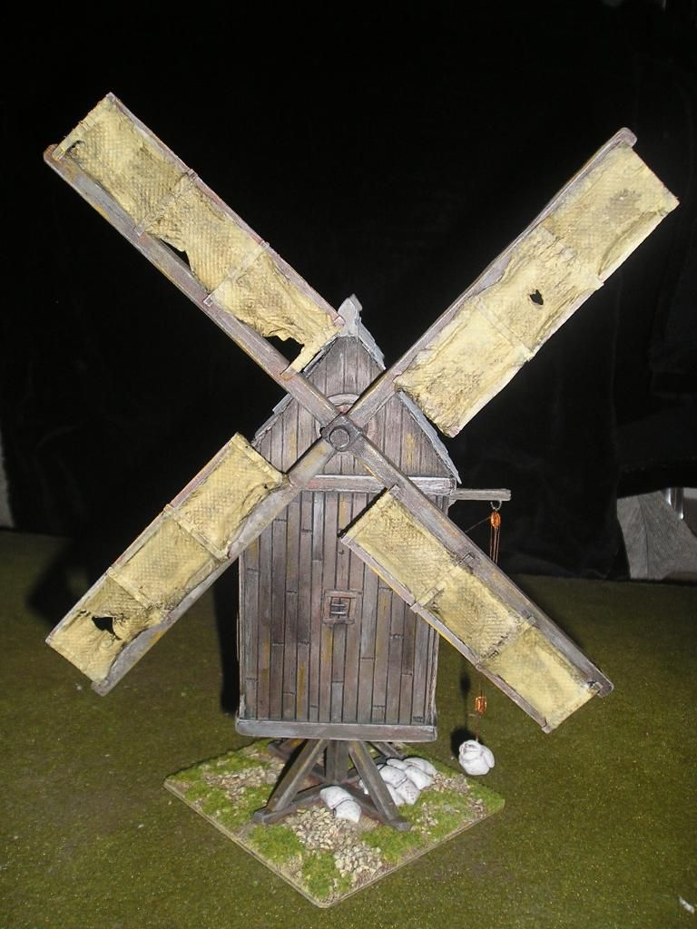[TMP] "25mm scratch built windmill" Topic