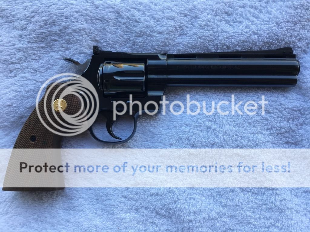 Early Python sights | Colt Forum