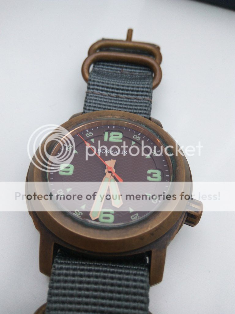 SOLD: Borealis Batial bronze w. brown dial | WatchUSeek Watch Forums